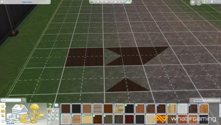 Half Tile Sims 4