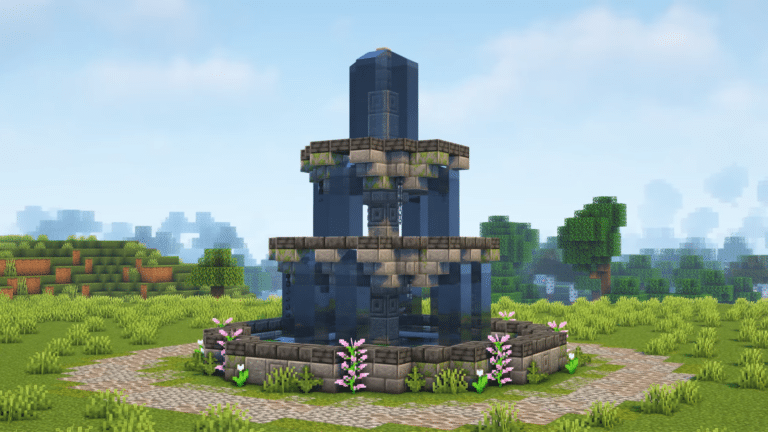 10 Idées De Conception De Fontaine Minecraft - Tech Tribune France