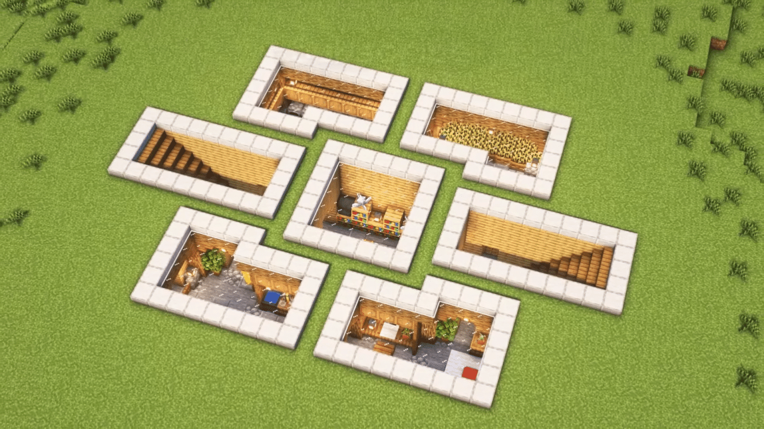 10 meilleures idées de bases souterraines Minecraft - Gamingdeputy France